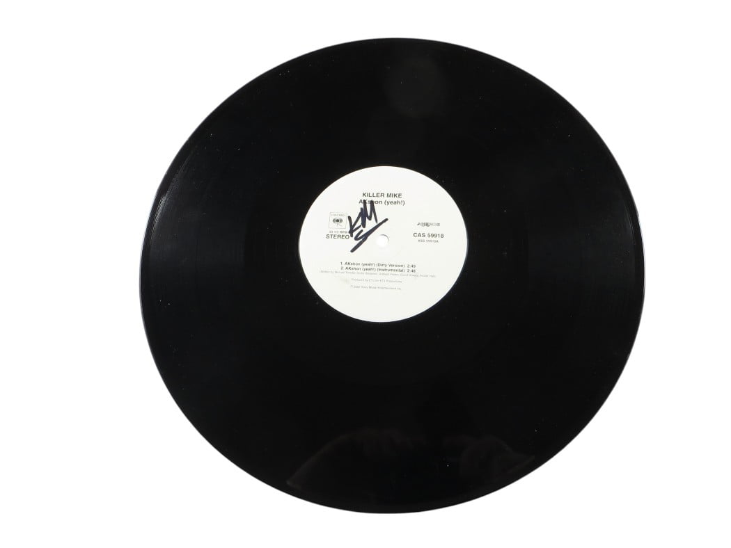 Killer Mike Signed Autographed Record Album AKshon (Yeah!) BAS BP13621 ...