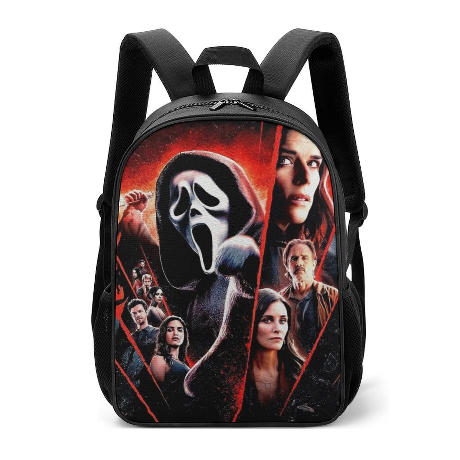 Killer Scream School Bag Casual Adjustable Backpack Daypack Multipurpose Student Bookbag Satchel ...