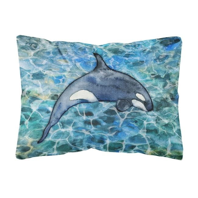 Killer Whale Orca No.2 Canvas Fabric Decorative Pillow - Walmart.com