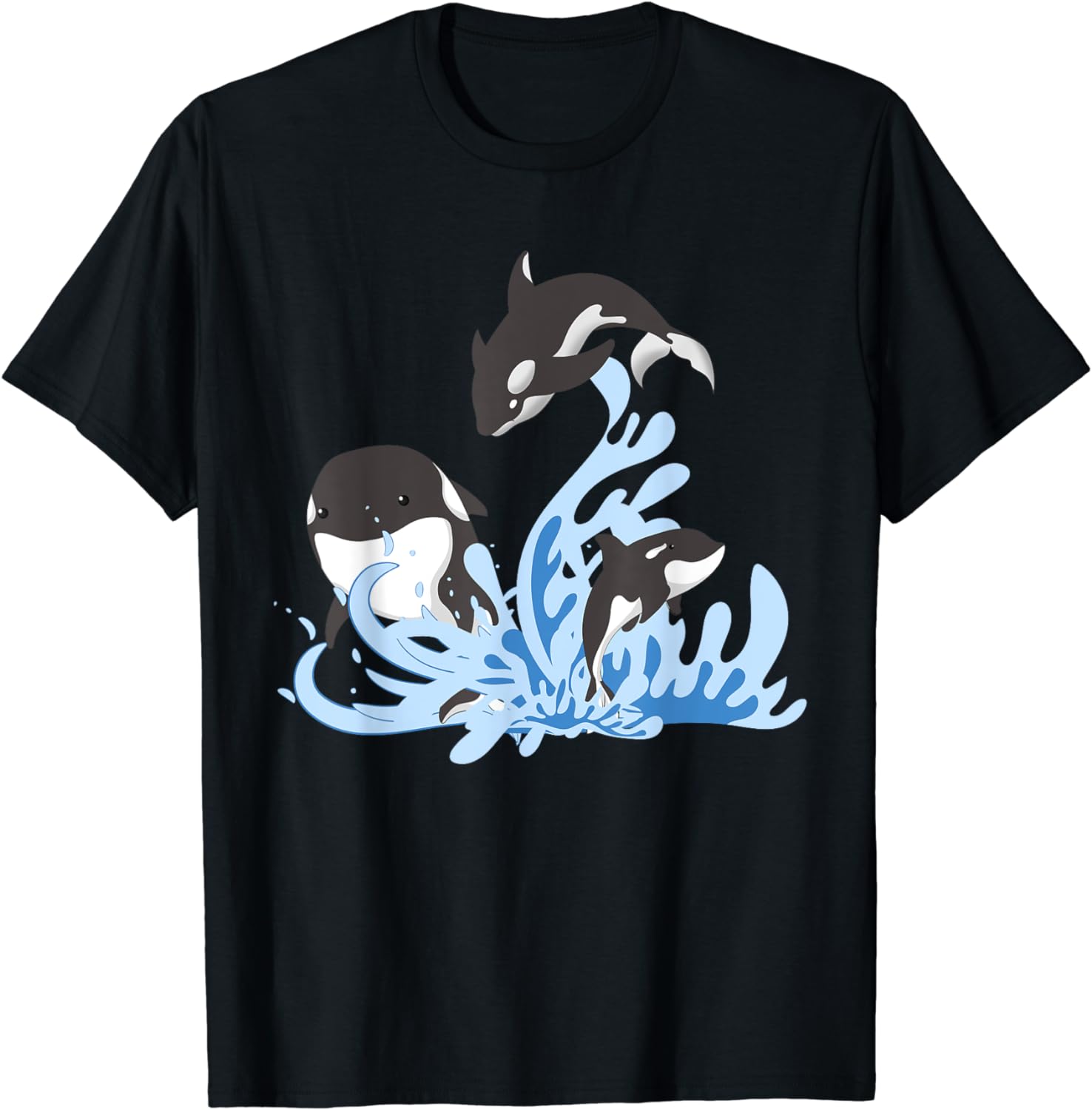 Killer Whale Underwater Ocean Animal Diving Gift Orca T-Shirt - Walmart.com