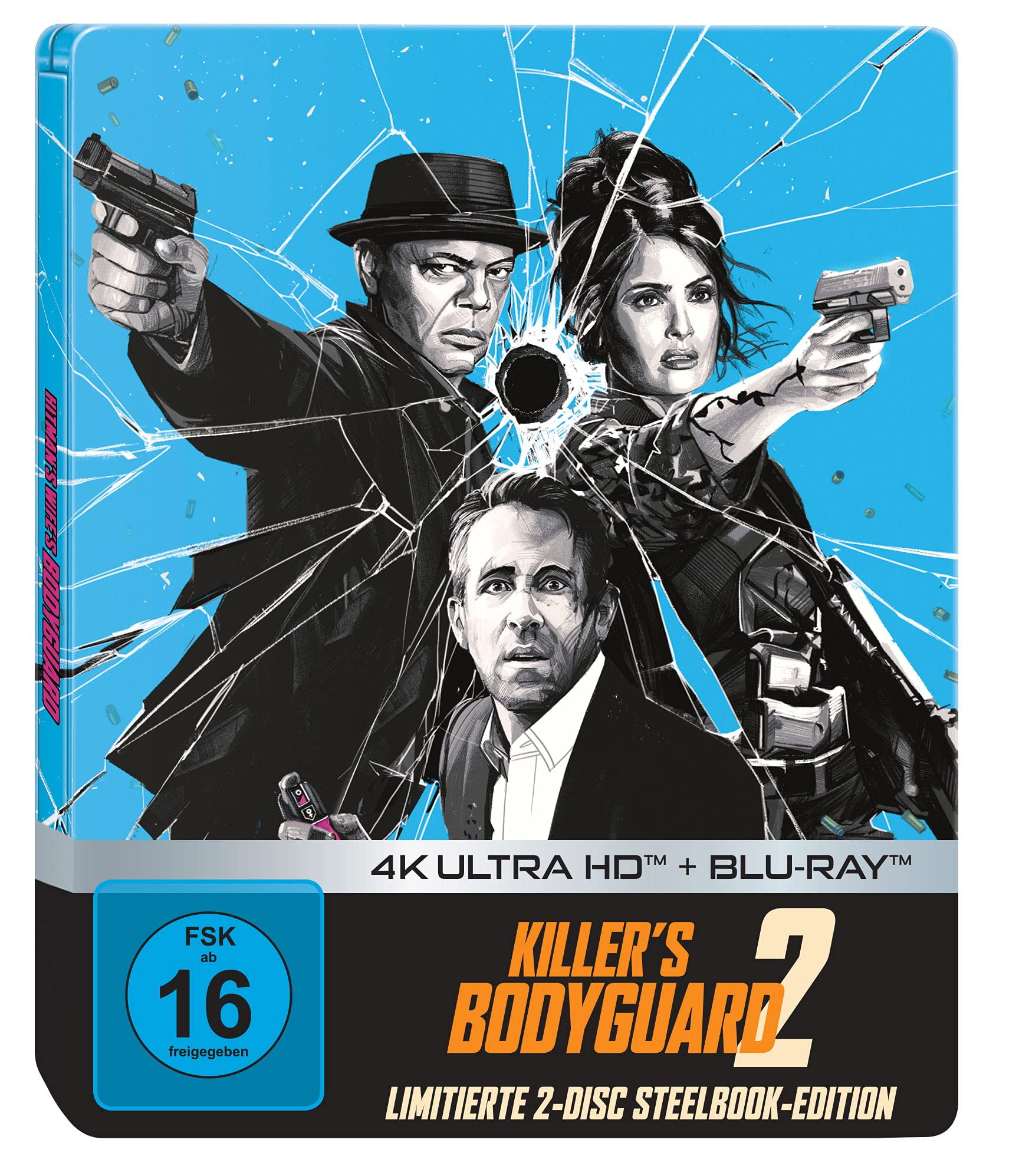 Killer's Bodyguard 2 - Limited Steelbook (4K Ultra-HD + Blu-ray ...