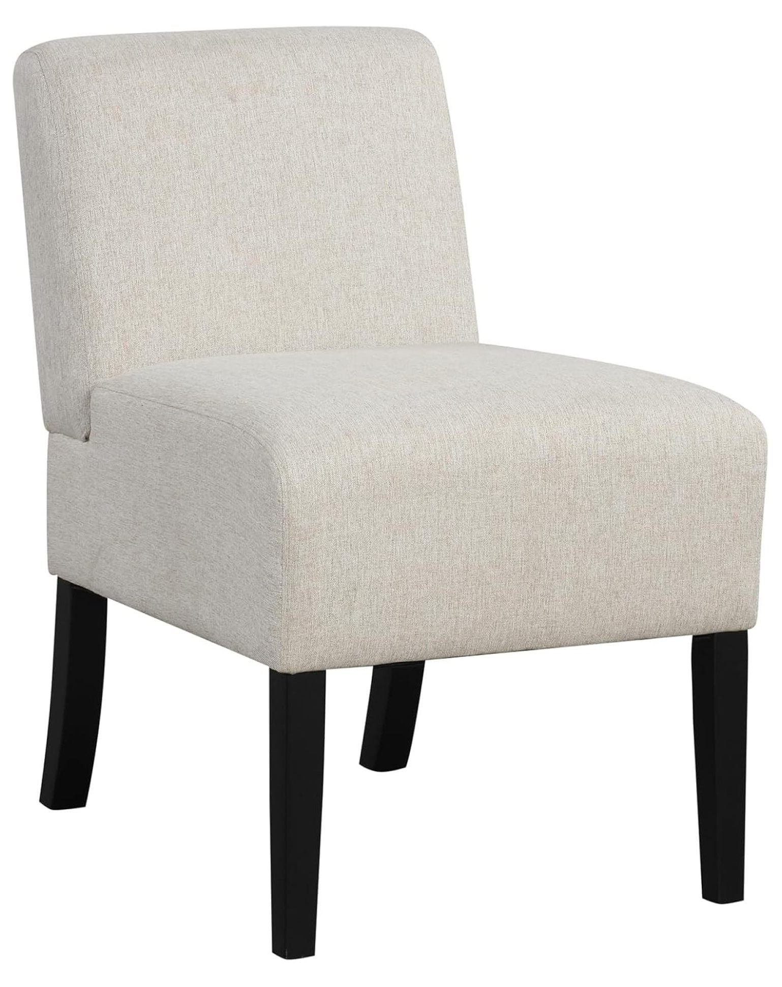Killeryuki Armless Accent Chair, Upholstered Living Room Chair with ...