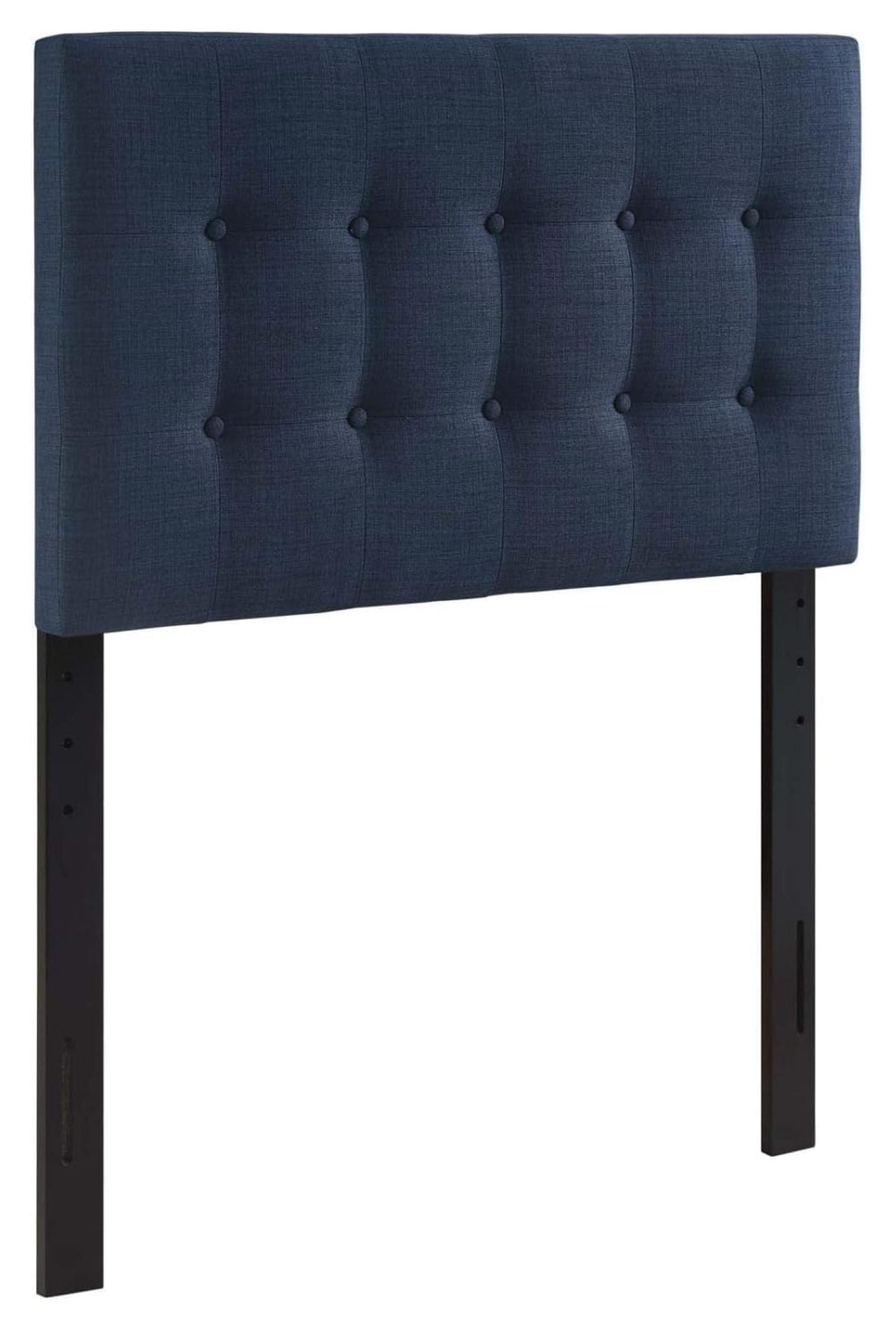 Killeryuki Emily Tufted Button Linen Fabric Upholstered Headboard in ...