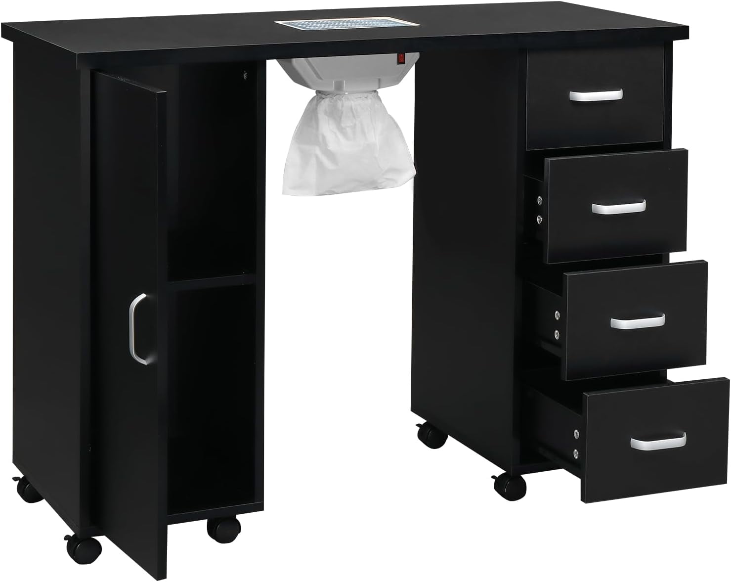 Killeryuki Manicure Nail Table Station, Salon Spa Nail Desk with ...