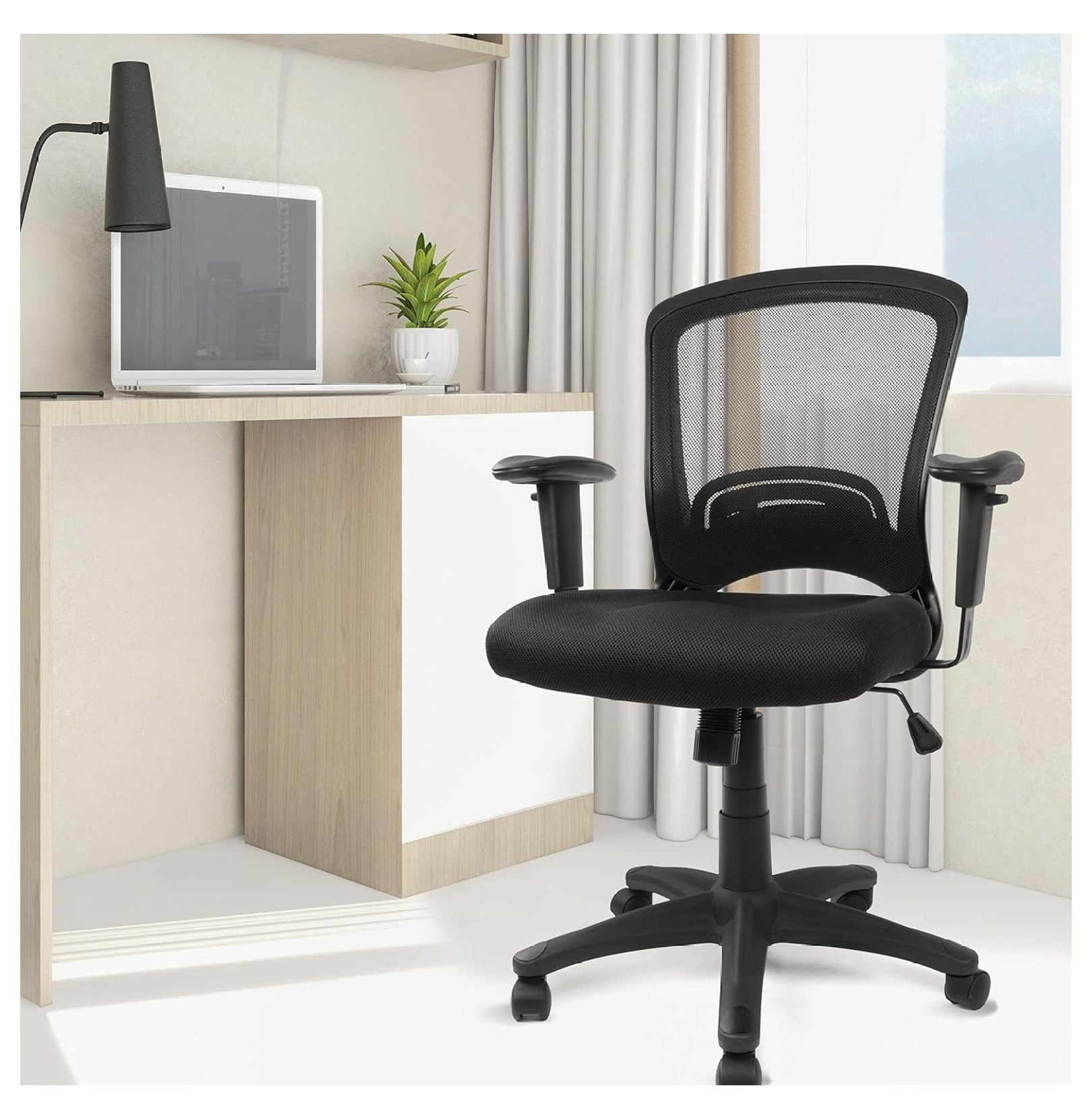 Killeryuki Office Chair Computer Desk Chair Mesh Task Chair Swivel ...