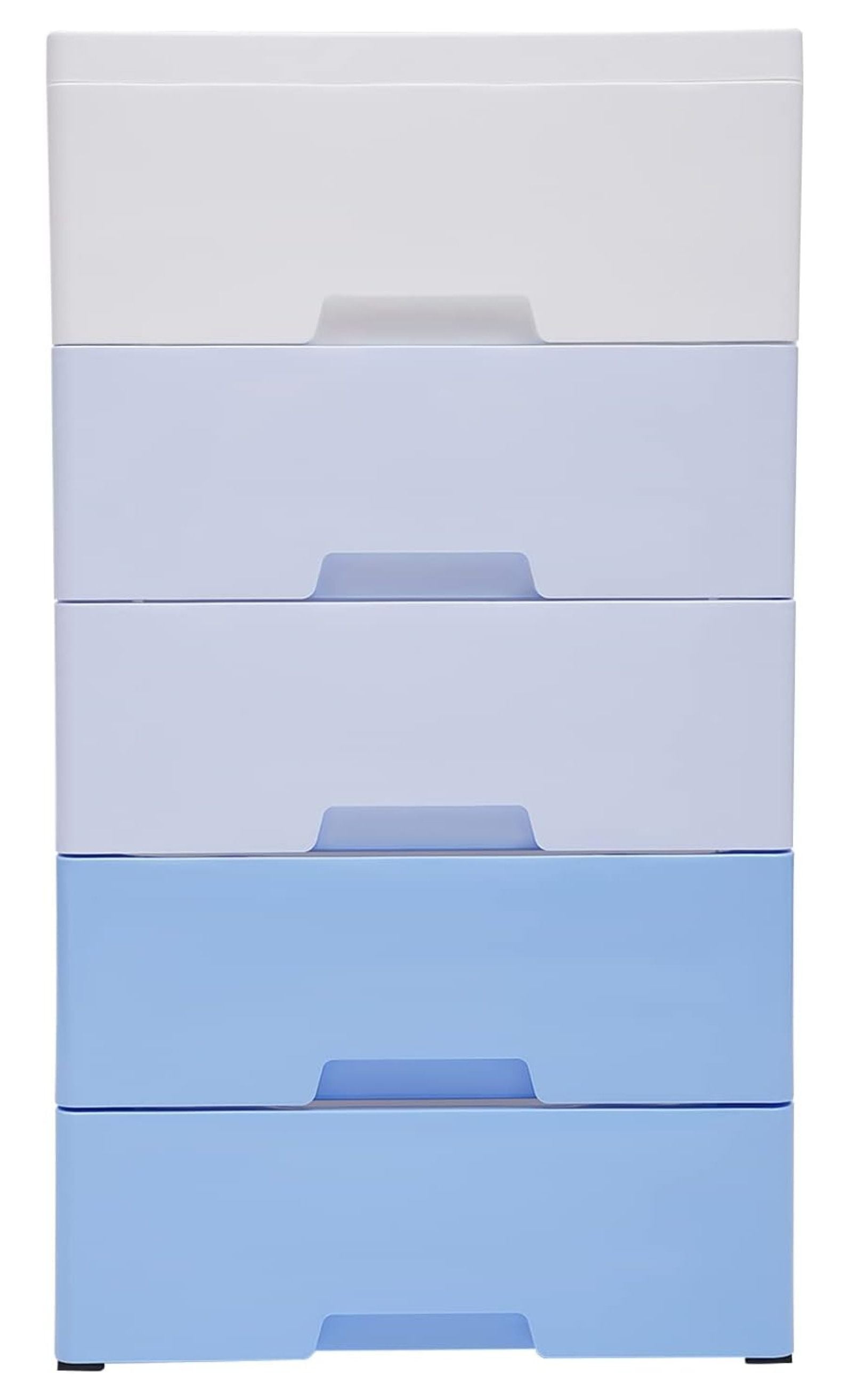 Killeryuki Plastic Drawers Dresser Storage Cabinet, 5 Drawer Stackable ...