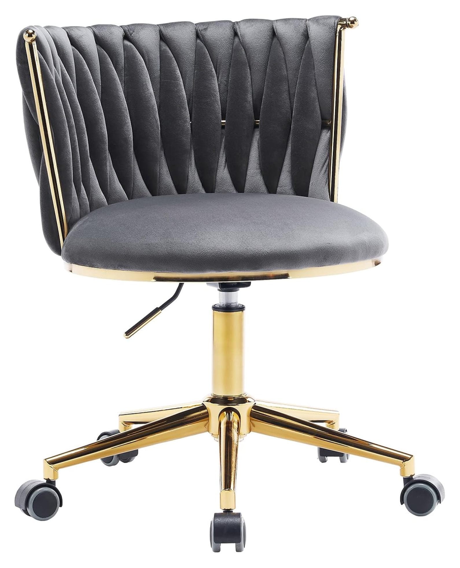 Killeryuki Velvet Office Desk Chair,360° Swivel & Height Adjustable ...