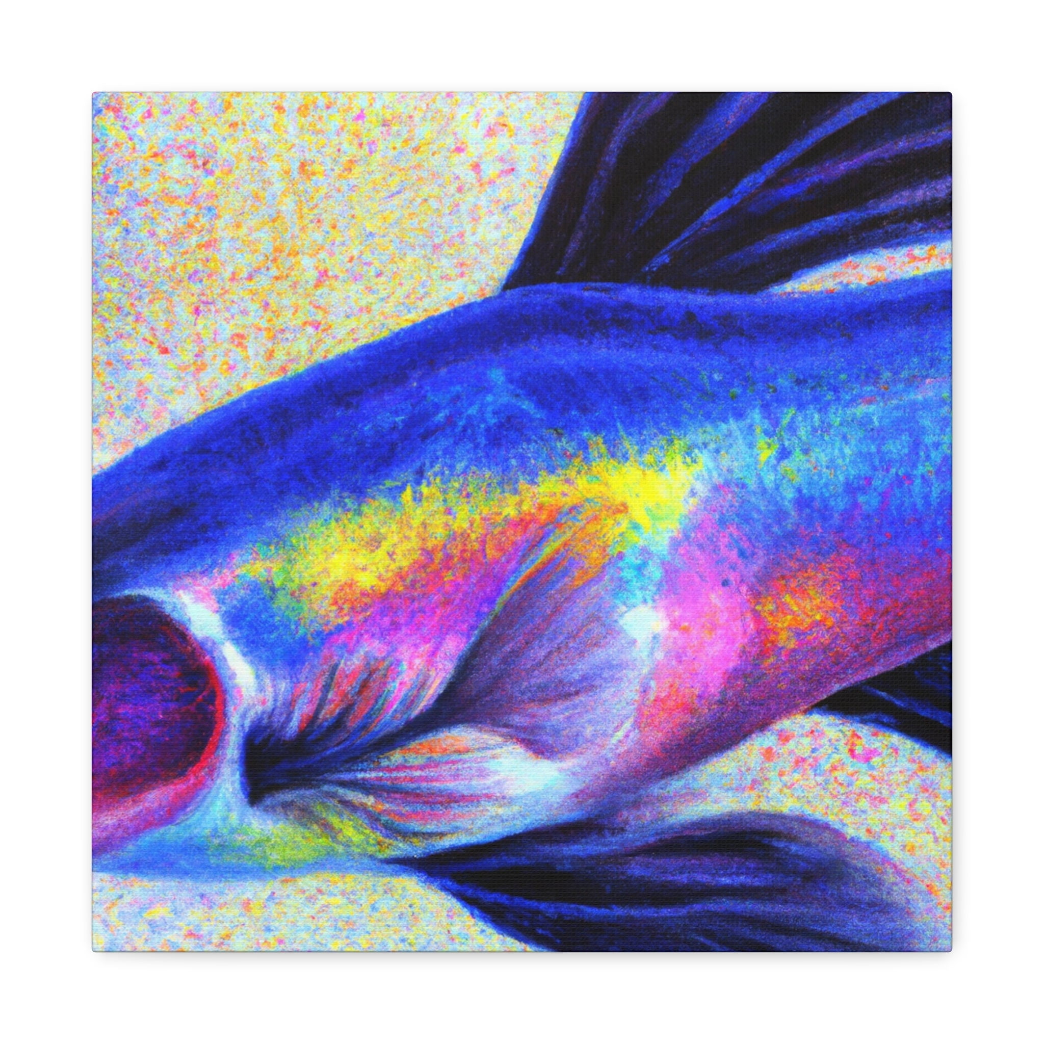 Killifish in Hyperrealism - Canvas - Walmart.com