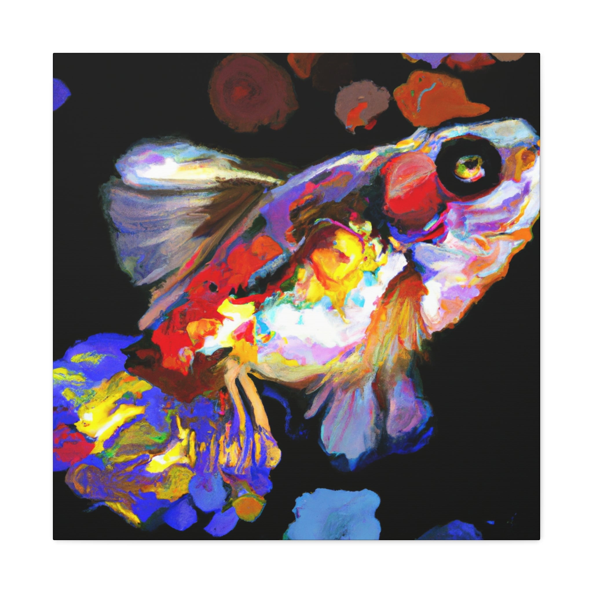 Killifish in Splendor - Canvas - Walmart.com