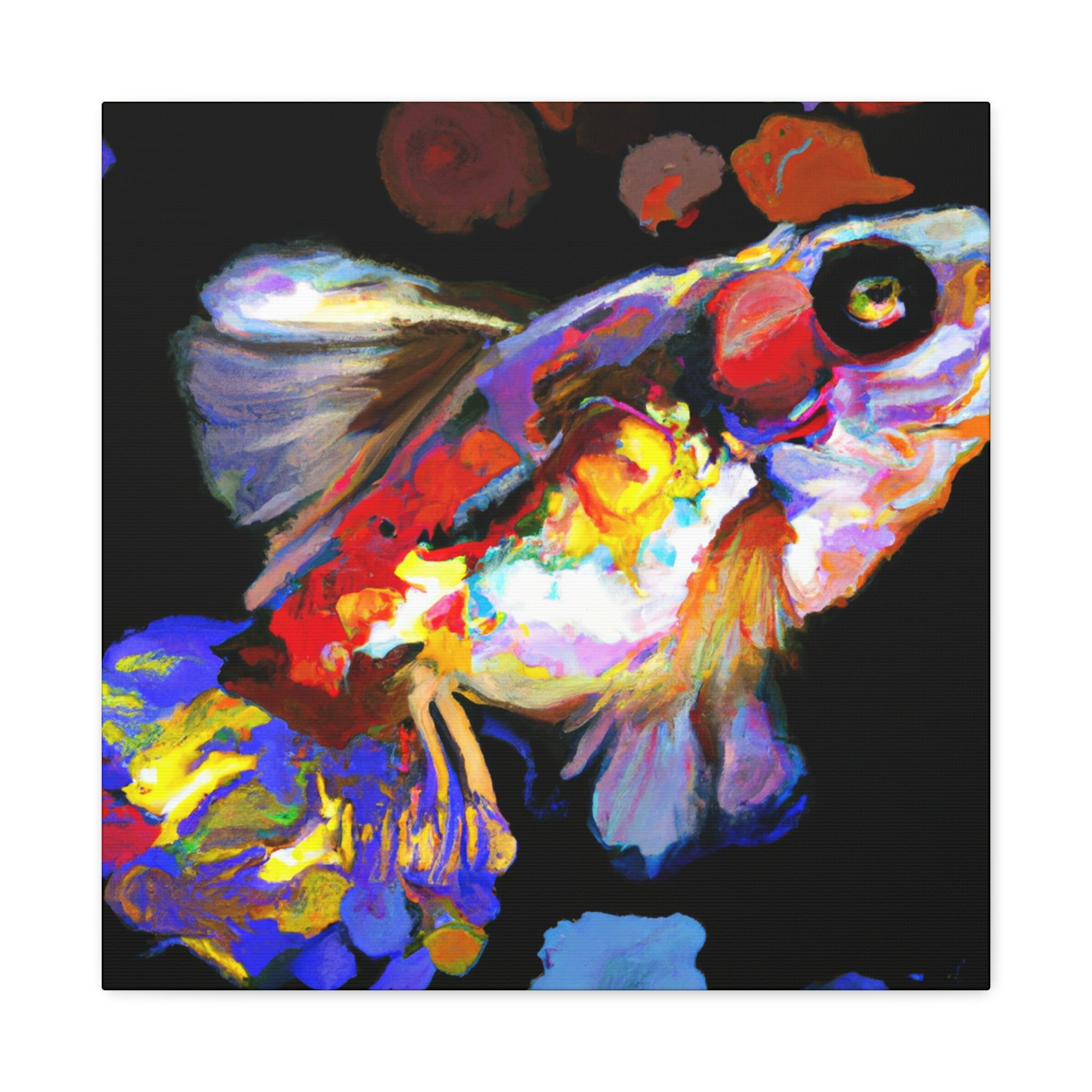 Killifish in Splendor - Canvas - Walmart.com