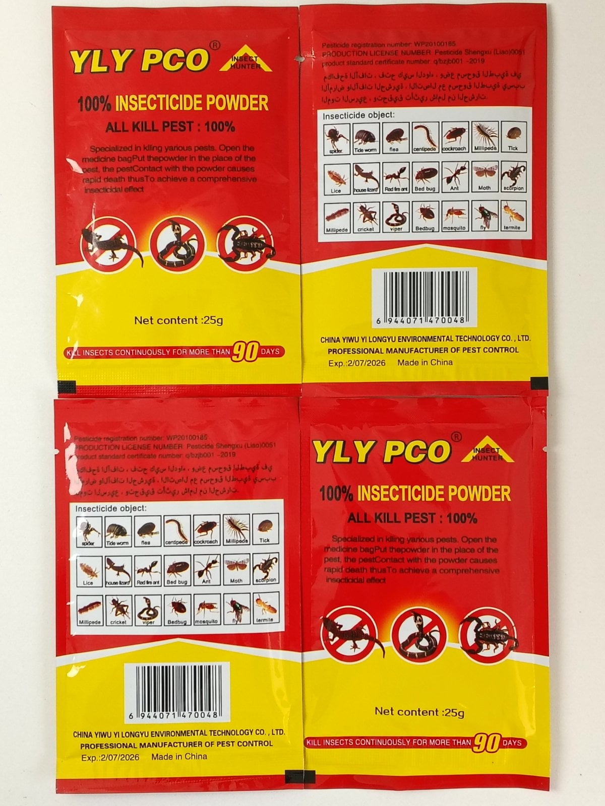 Kills Ants, Roaches, Crawling insects,Strong insecticide 2-packs ...