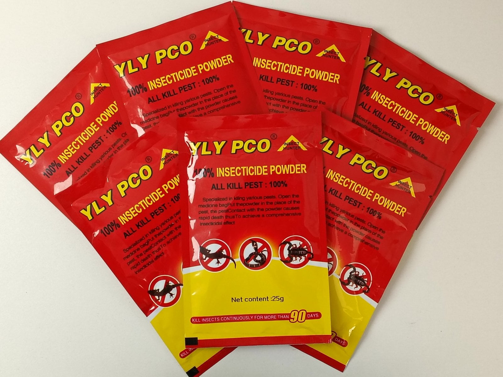 Kills Ants, Roaches,Crawling insects,Strong insecticide 4-packs ...