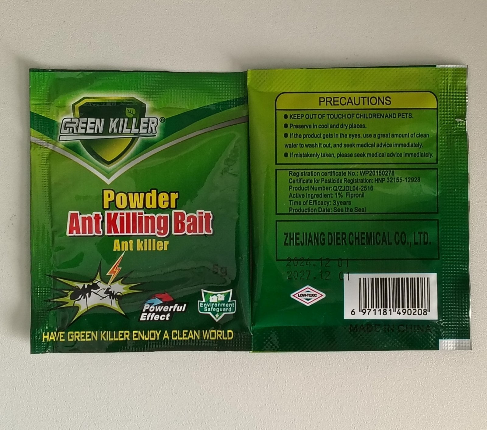 Kills Ants, Roaches, Spiders, Crawling Insects,Multiple pests,80 packs ...