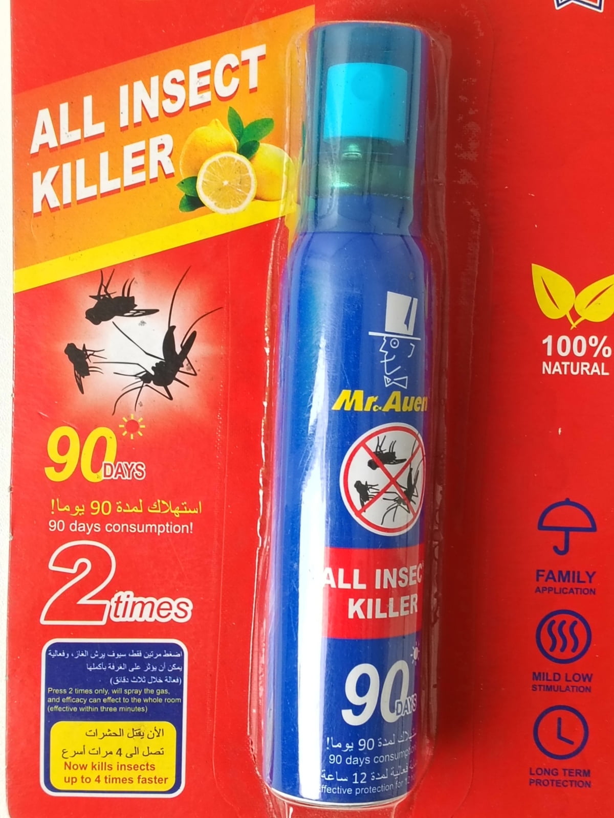 Kills Indoor and Outdoor Ants Roaches and Flies Killer Bug Spray, 2 fl ...