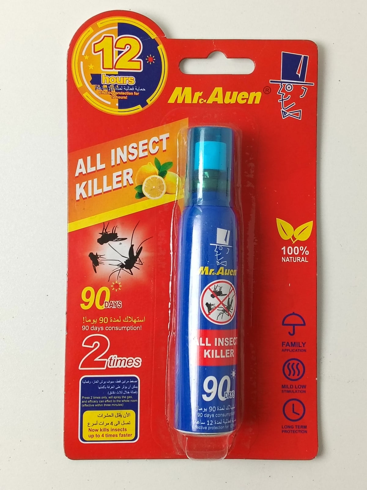 Kills Indoor and Outdoor Ants Roaches and Flies Killer Bug Spray, 6 fl ...