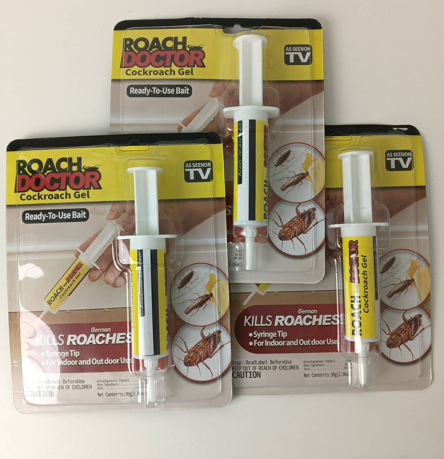 Kills Roaches, Ants,Provides fast control of even large roaches,1.06 oz ...