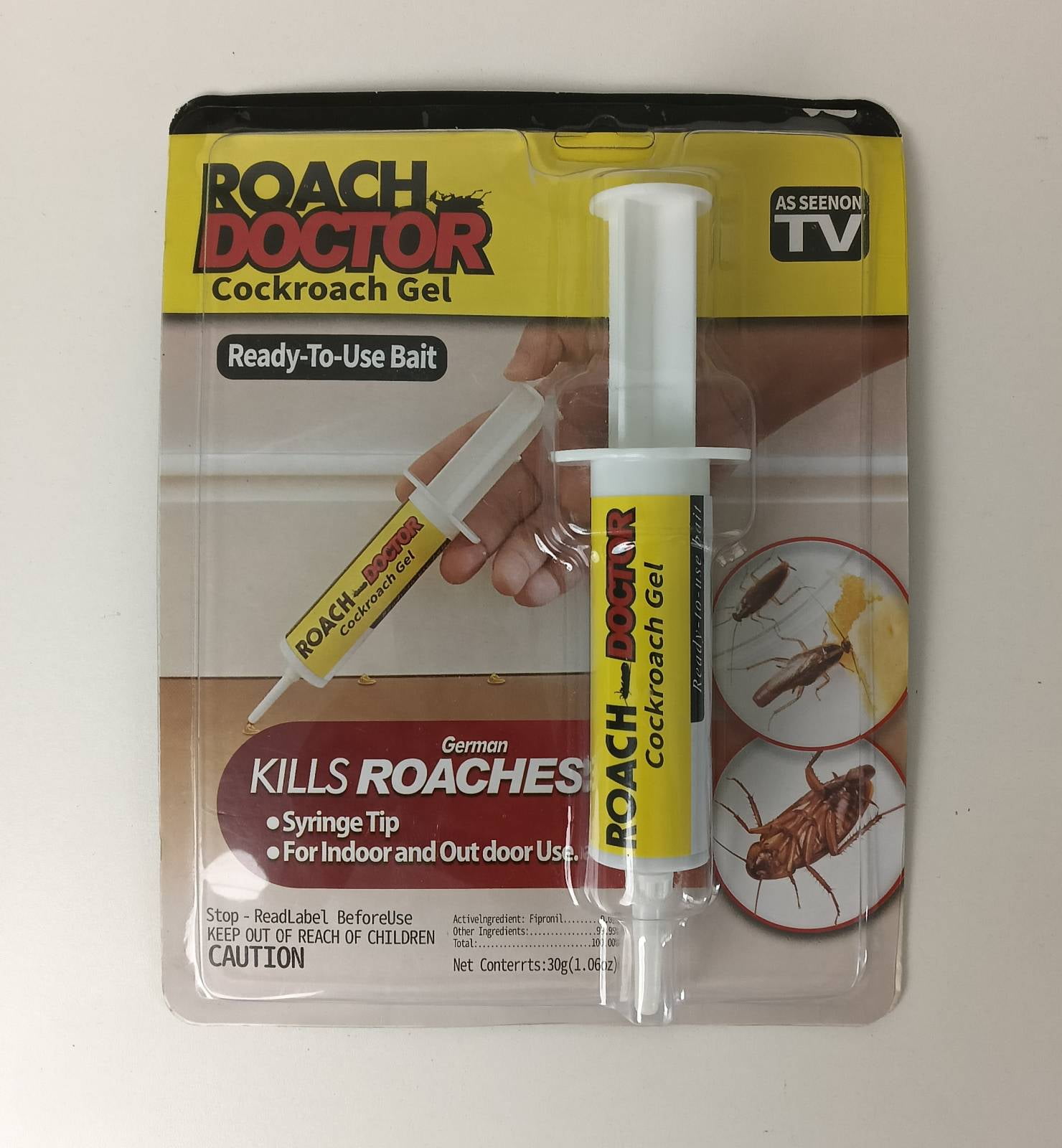 Kills Roaches, Ants,Provides fast control of even large roaches,1.06 oz ...