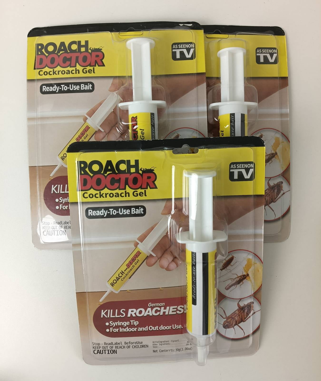 Kills Roaches, Ants,Provides fast control of even large roaches,1.06 oz ...