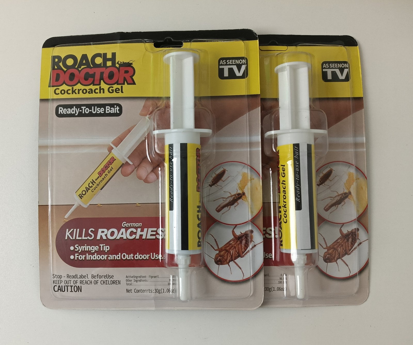 Kills Roaches, Ants,roach bomb ,Cockroach traps,(1.06 oz ,30 gm,3 Tube ...