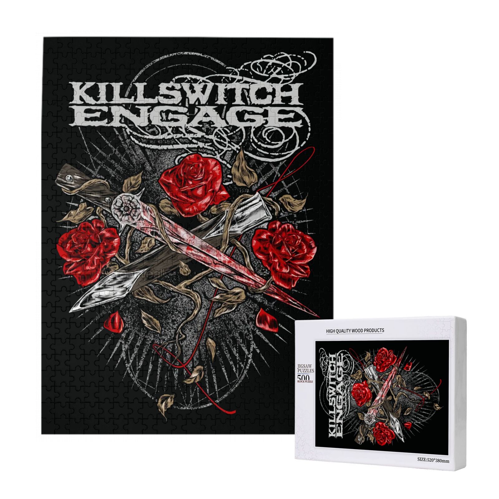 Killswitch Engage Anime Puzzles Boys Girls Teens 300/500/1000 Piece ...