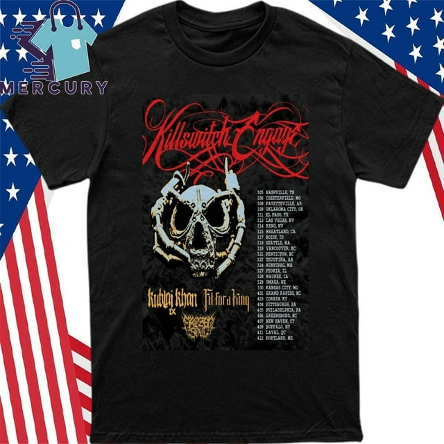 Killswitch Engage Announce Spring 2025 Headline Tour Poster Shirt ... Killswitch Engage Announce Spring 2025 Headline Tour Poster Shirt ...