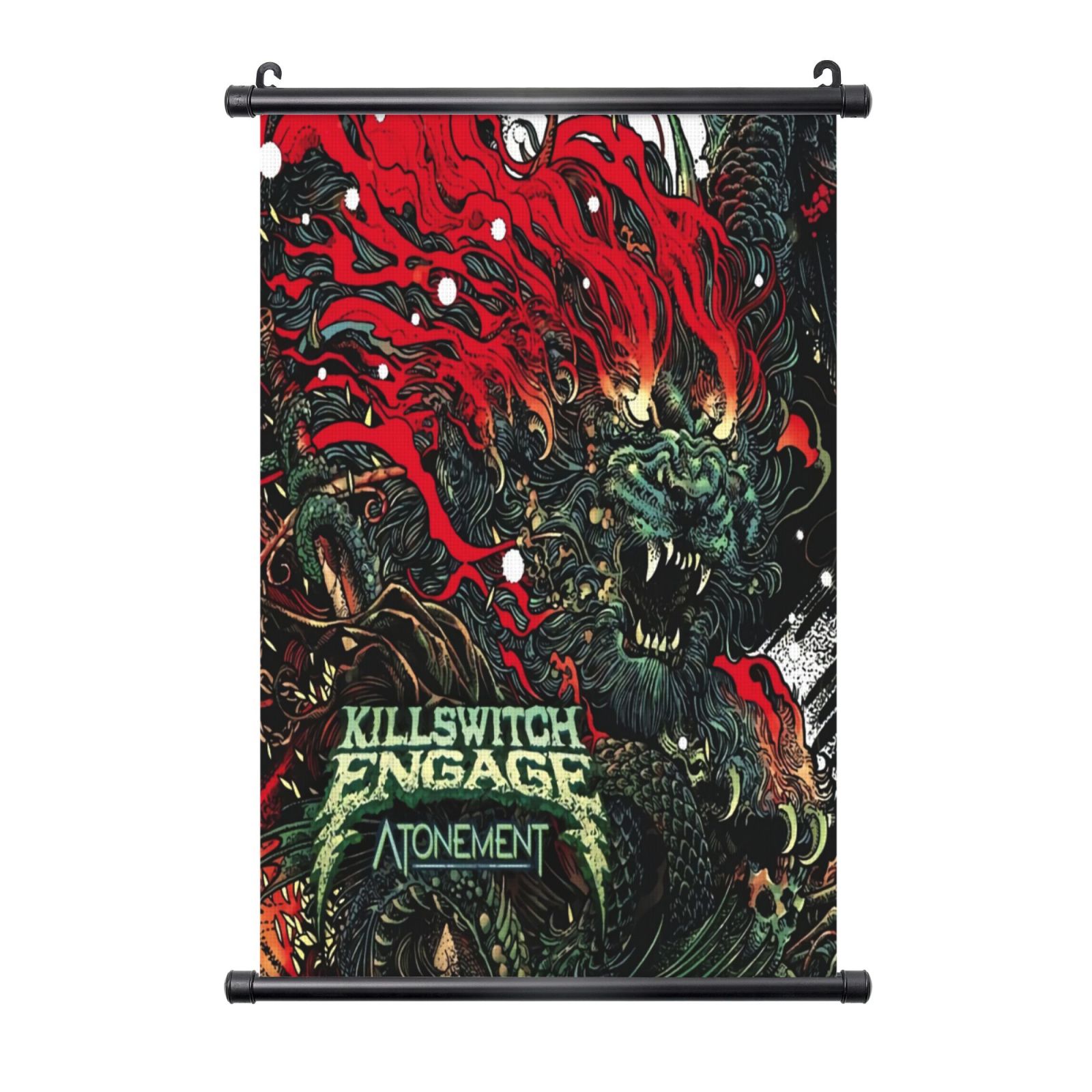 Killswitch Engage Posters Wall Hanging Black Plastic Shaft Poster Wall ...
