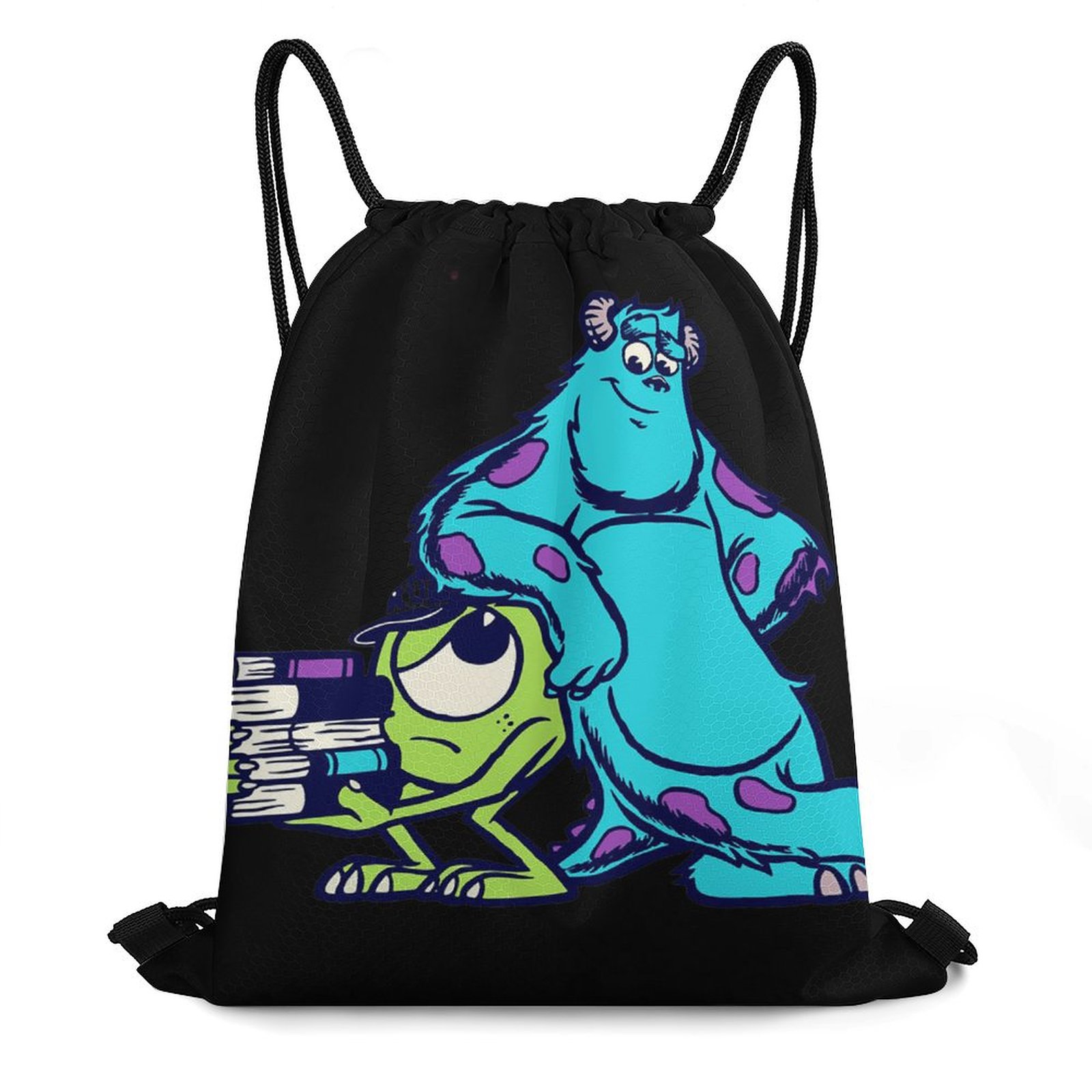 Monsters, Inc Bundle Pocket Drawstring Bag Cinch Bags Versatile ...