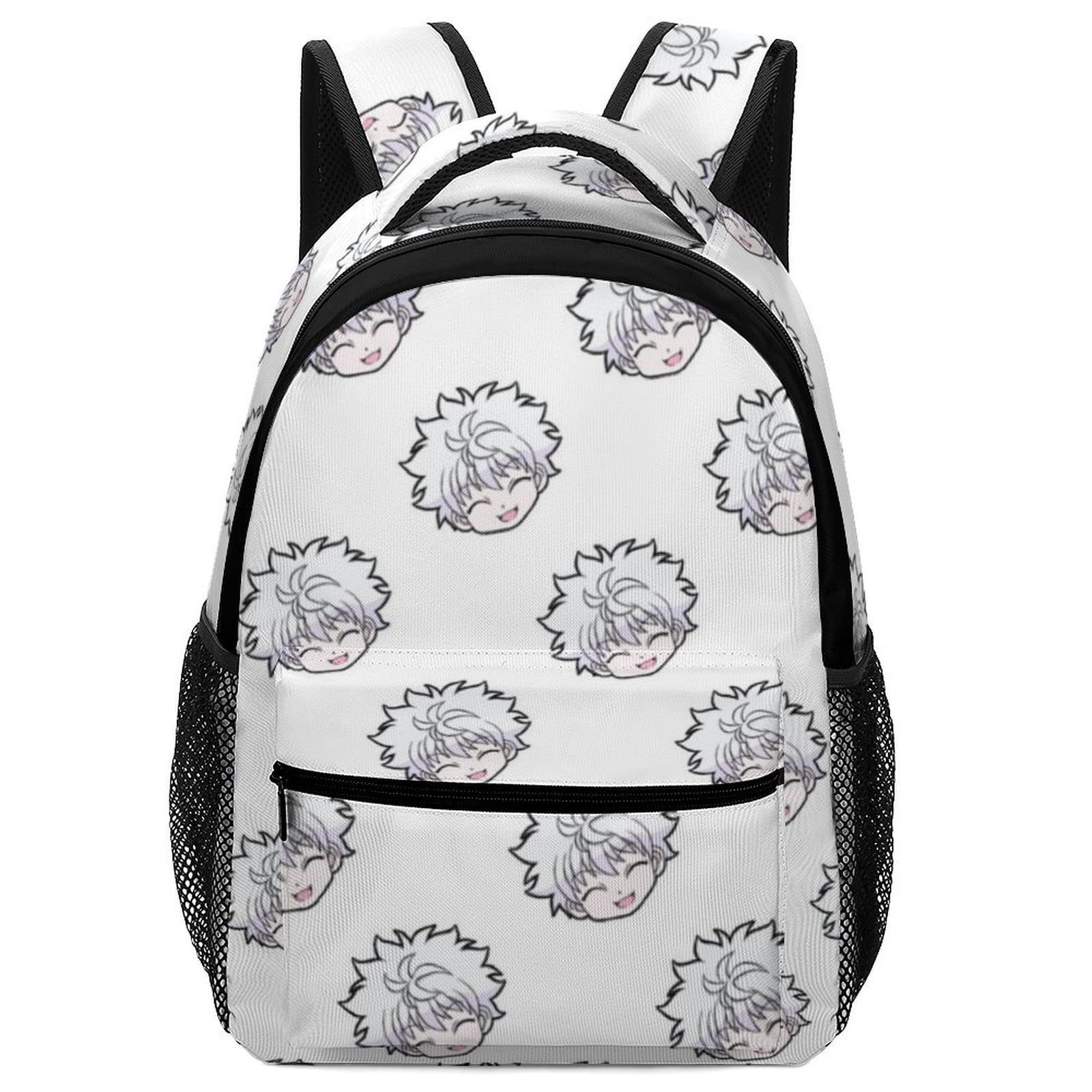 Killua Zoldyck Unisex Backpack Book Bag Durable Sport Backpack Cute ...