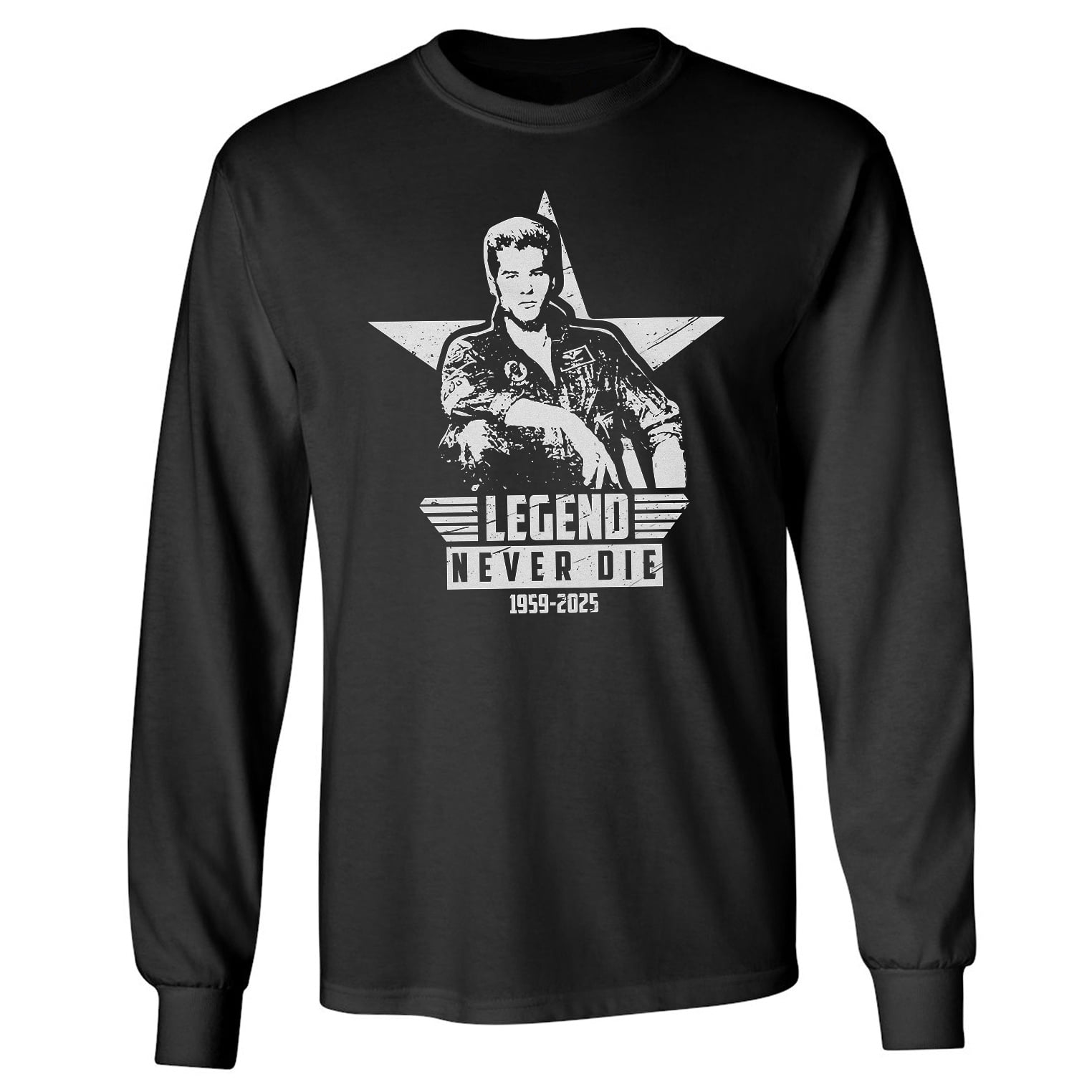 Kilmer Memorial Legend Never Die - RIP Val 1959-2025 Long Sleeve T ...