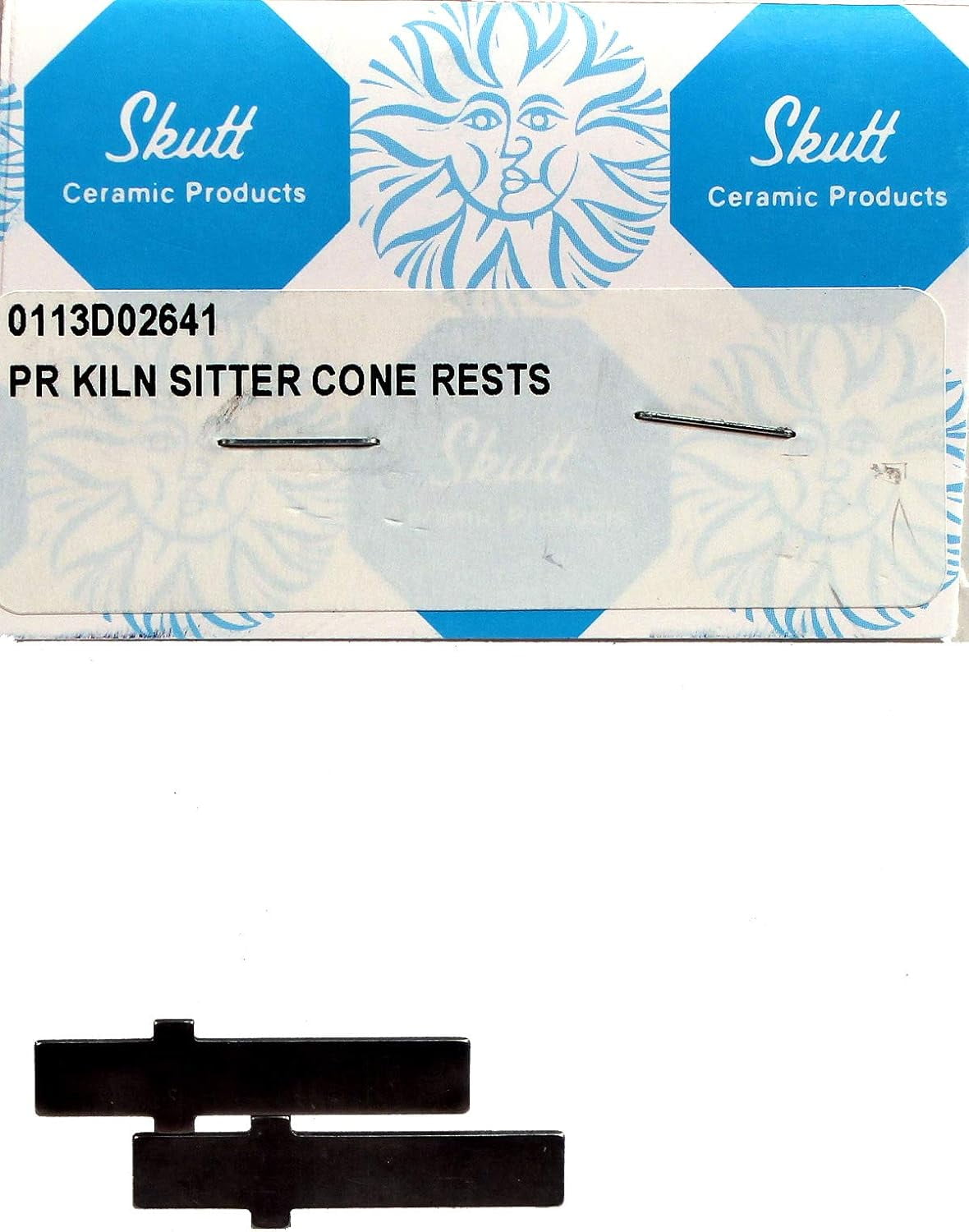 Kiln Cone Support Bars, Set Of 2-1.35" Long X .35" Wide, For Efficient ...