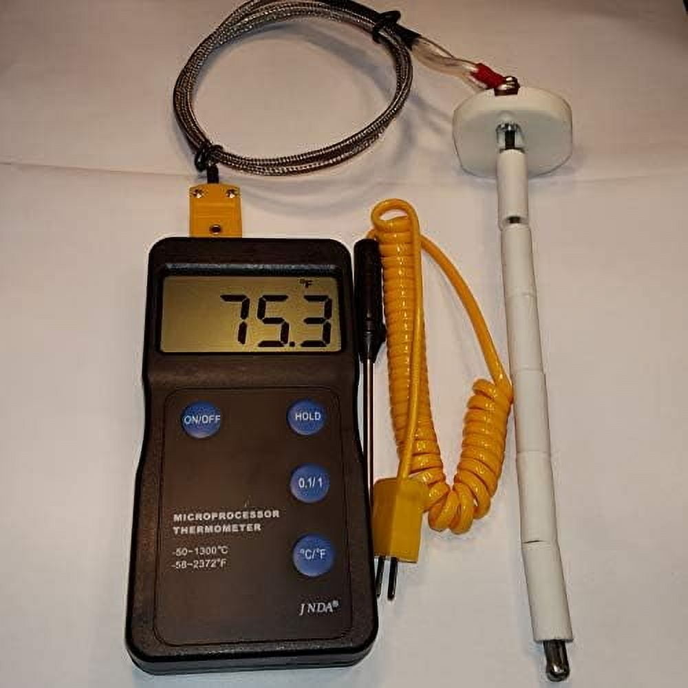 Kiln Oven Furnace Digital Pyrometer F,C for Pottery Ceramic Glass ...