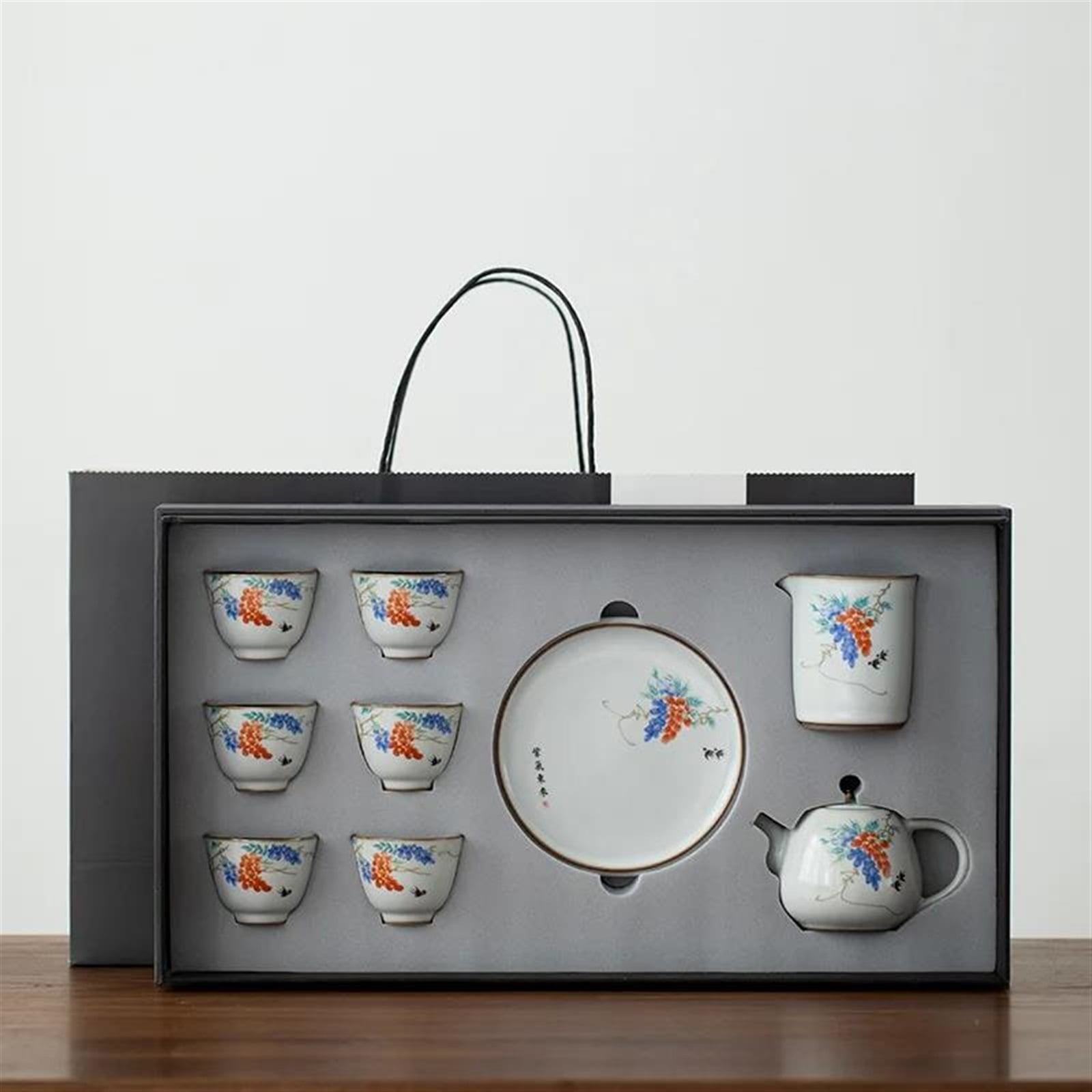 Kiln Teapot And Tea Set Open Piece Can Raise Ceramic Tea Set Kung Fu ...