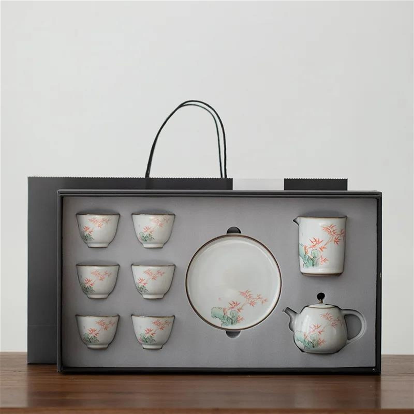 Kiln Teapot And Tea Set Open Piece Can Raise Ceramic Tea Set Kung Fu ...