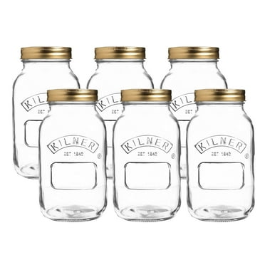 Country Classics Pint Size Regular Mouth Mason Canning Jars, 12-Pack ...