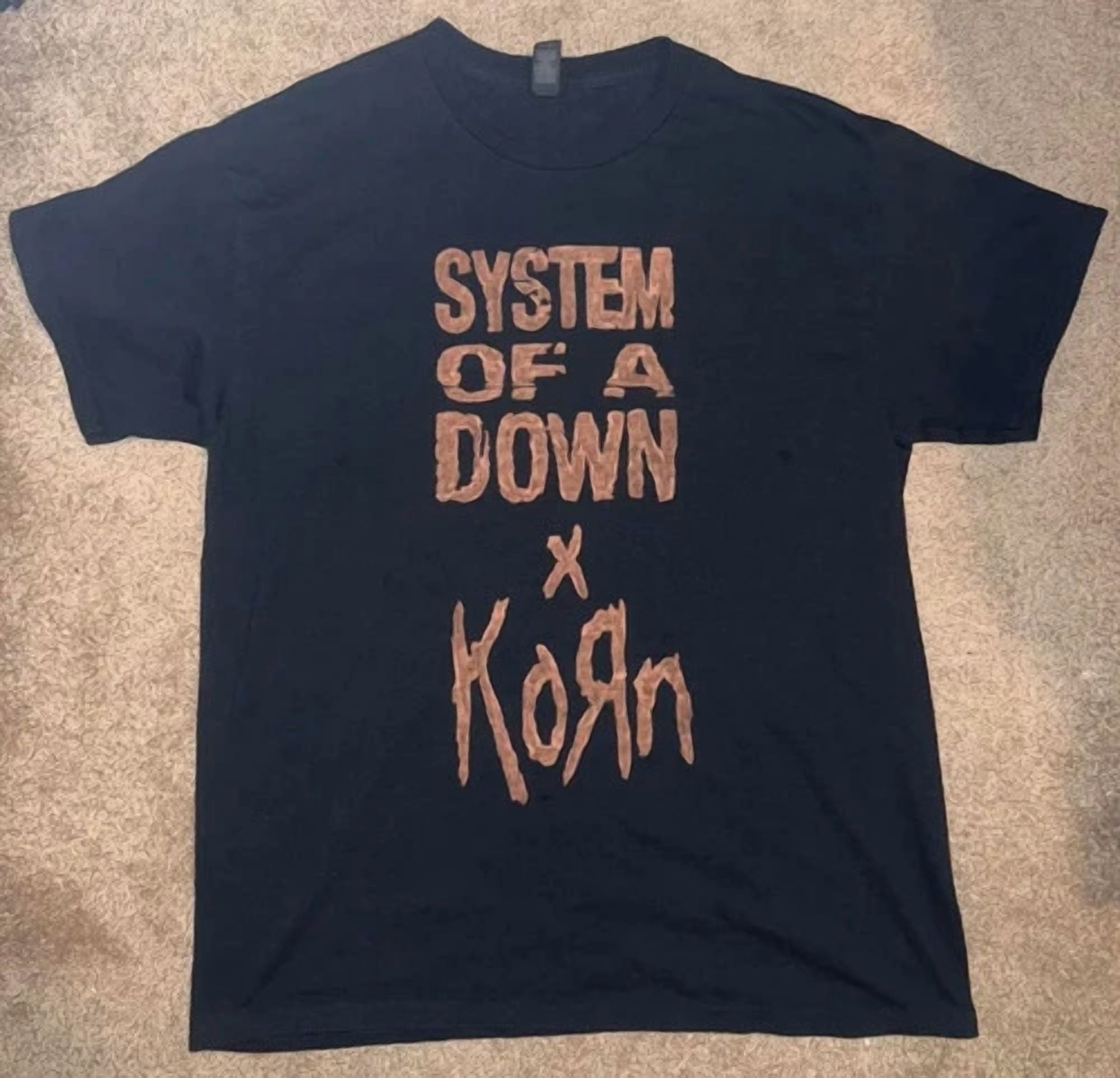 Kiloa 2025 shirt System Of A Down SOAD x KORN concert - Walmart.com