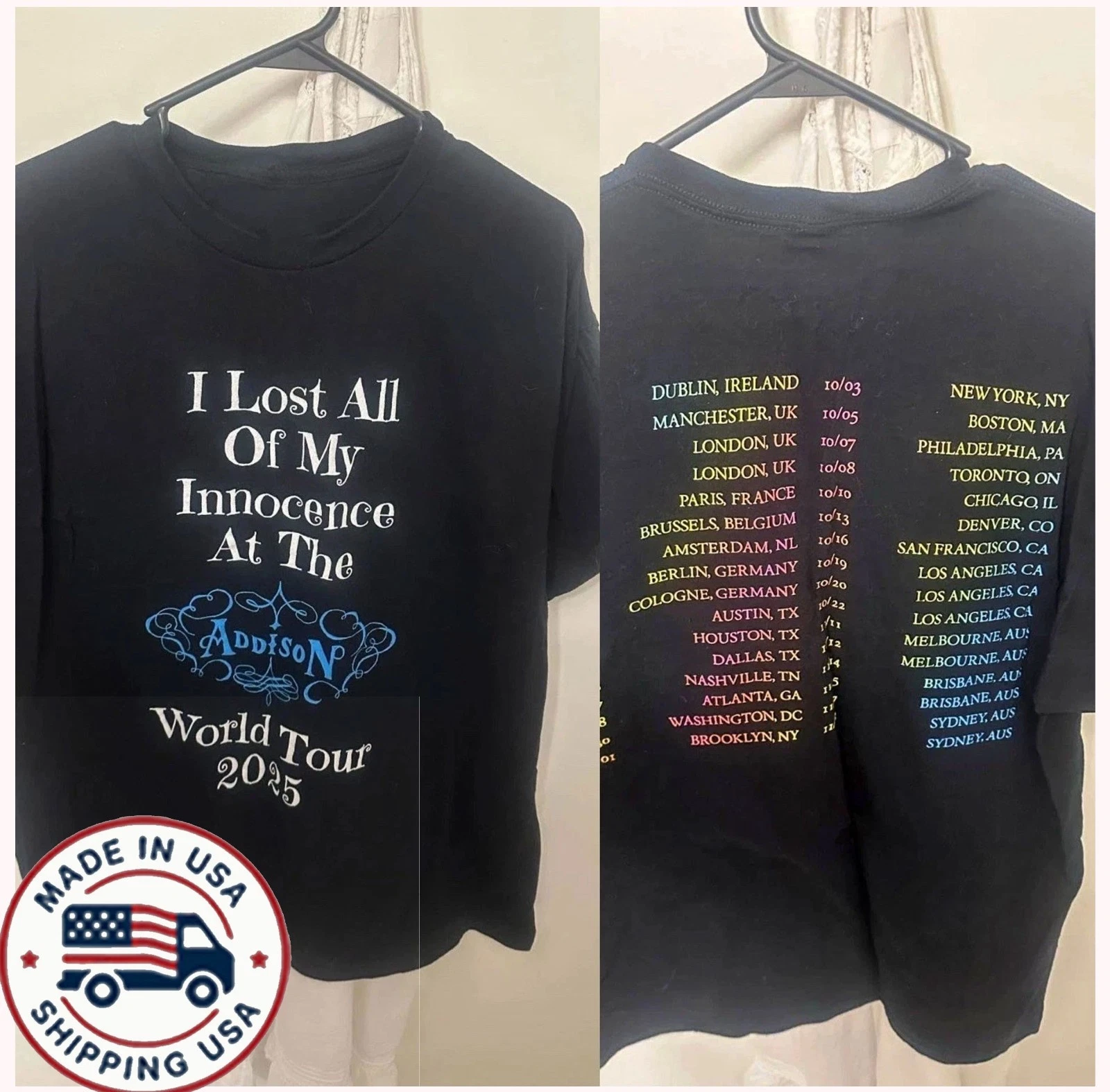 Kiloa Addison Rae I lost all my innocence at the Addison world tour ...