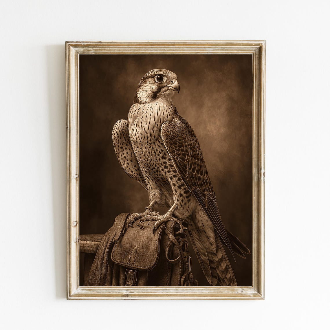 Kiloa Falcon Print Poster Japandi Style Print Poster Elegant Wall Decor ...
