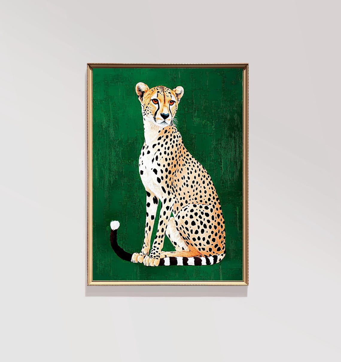 Kiloa Maximalist Cheetah Print Poster Cheetah Wall Art Poster Leopard ...
