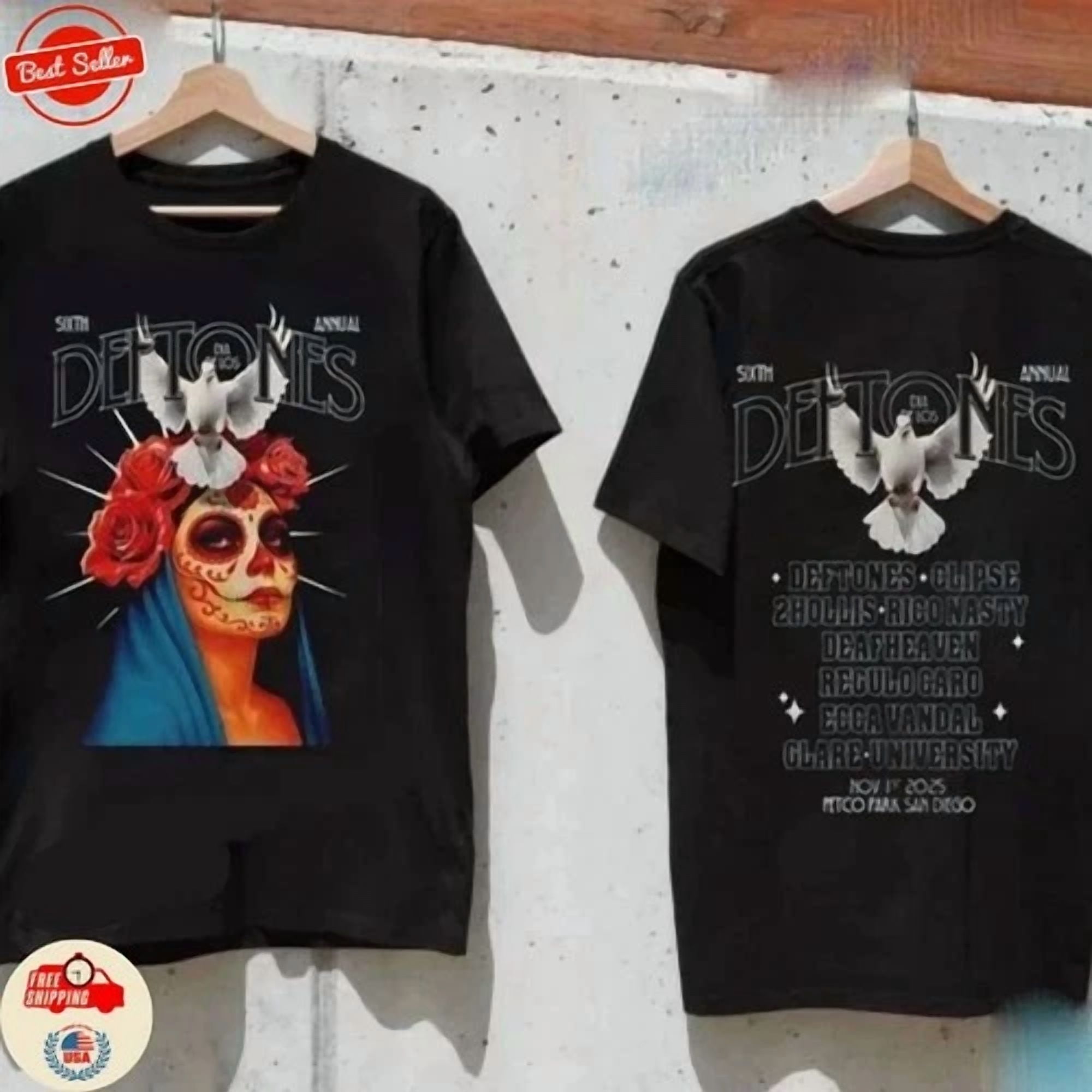 Kiloa Sixth Annual Dia De Los Deftones Petco Park San Diego November ...