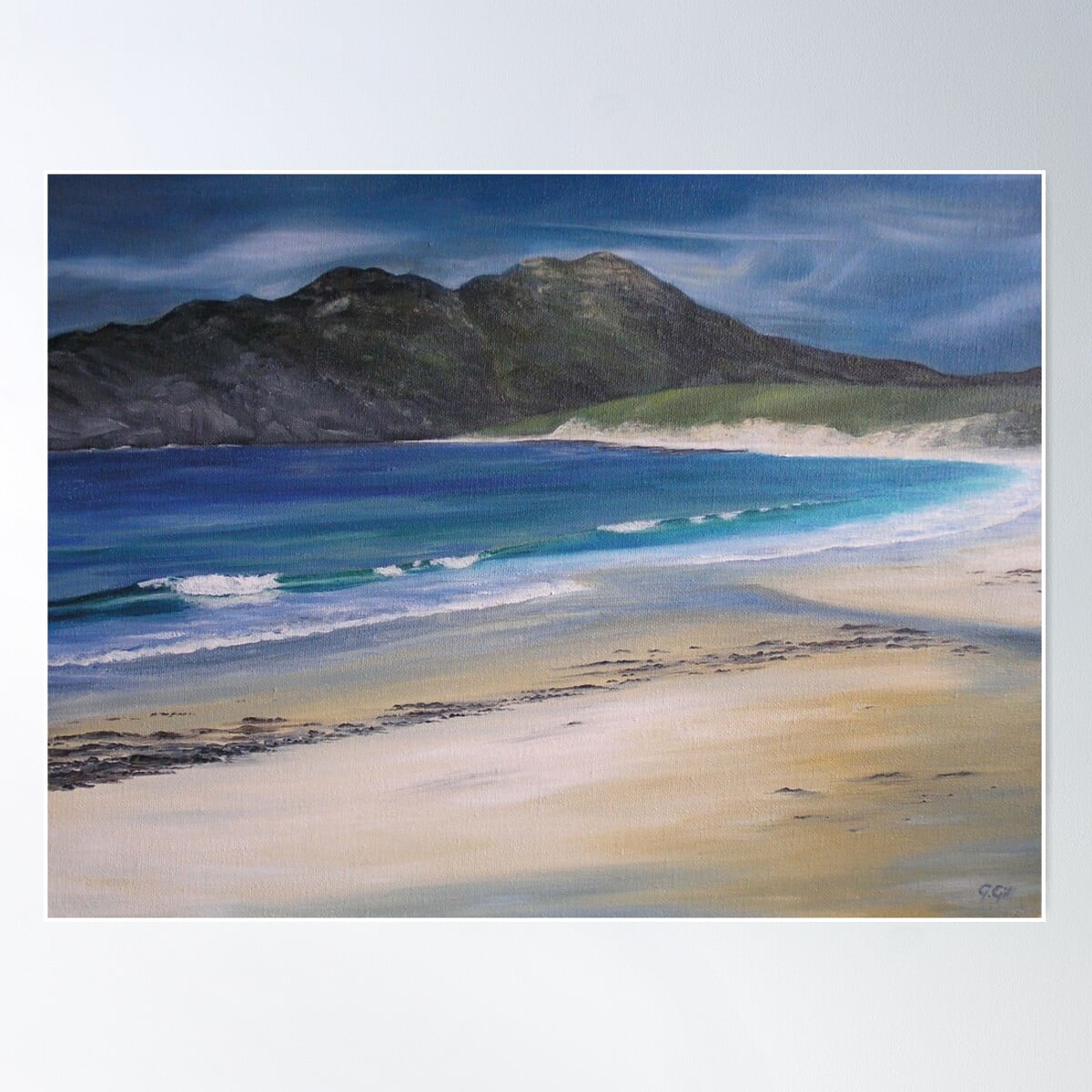 Kiloran Bay, Colonsay, Scotland Poster Wall Art, Modern Wall Decor For ...
