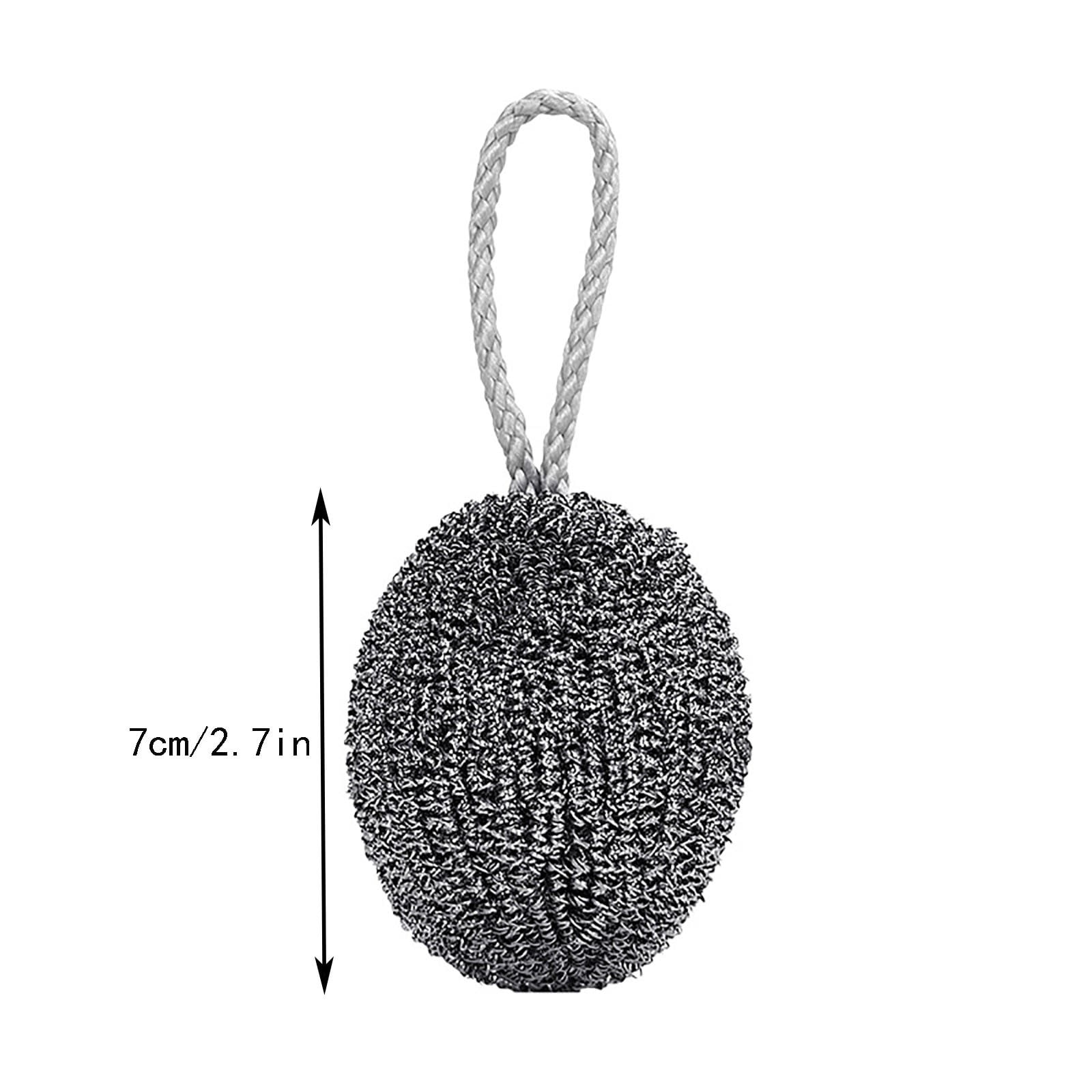 Kilougeis 2025 New Stainless Scrubber Wire Metal Scrubber with Lanyard ...