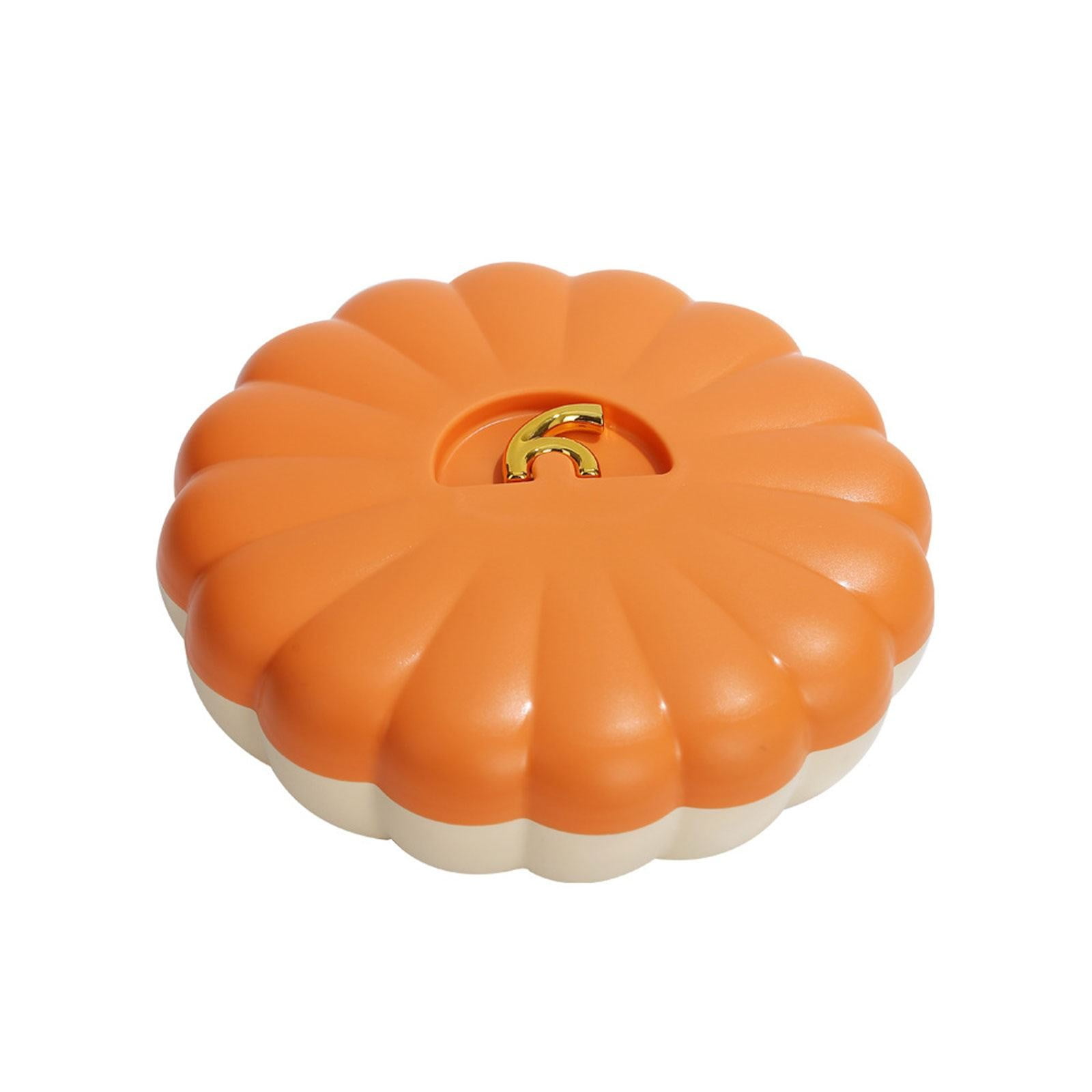 Kilougeis 2026 New Pumpkin Divided Fruit Tray Candy and Dried Fruit Box ...