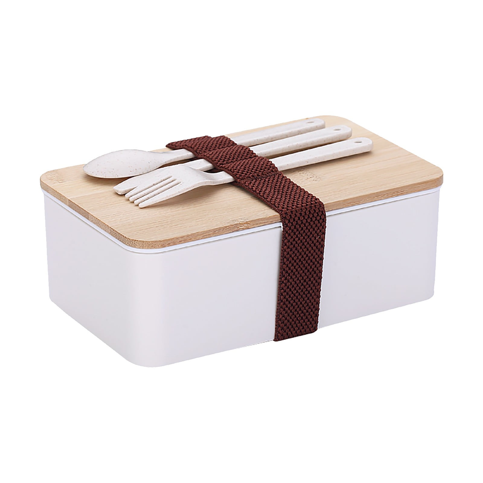 Kilougeis 2026 New Wooden Bento Box for Microwave Double Layer Lunch ...