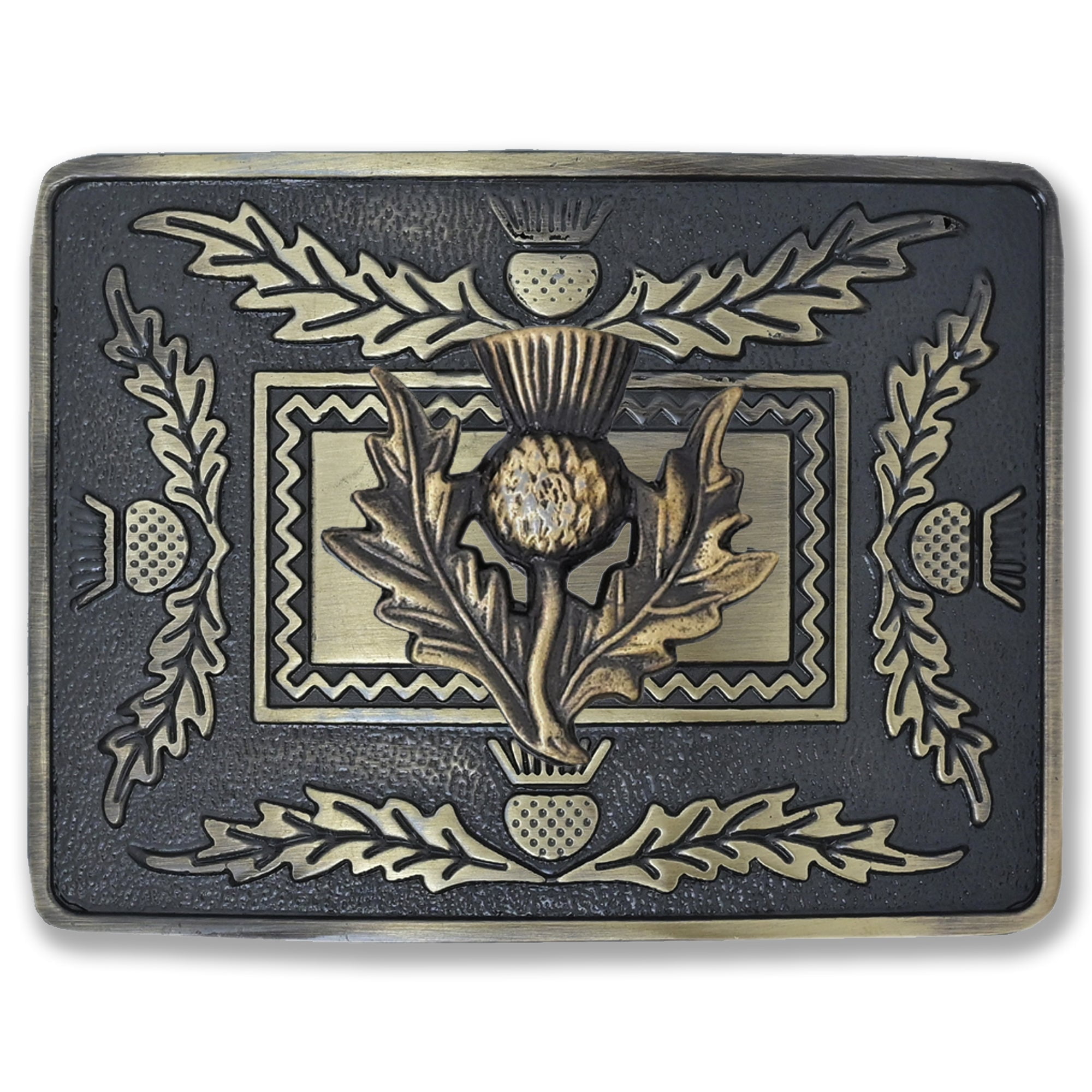 Kilt Emporium Scottish Thistle Kilt Belt Buckle - Walmart.com