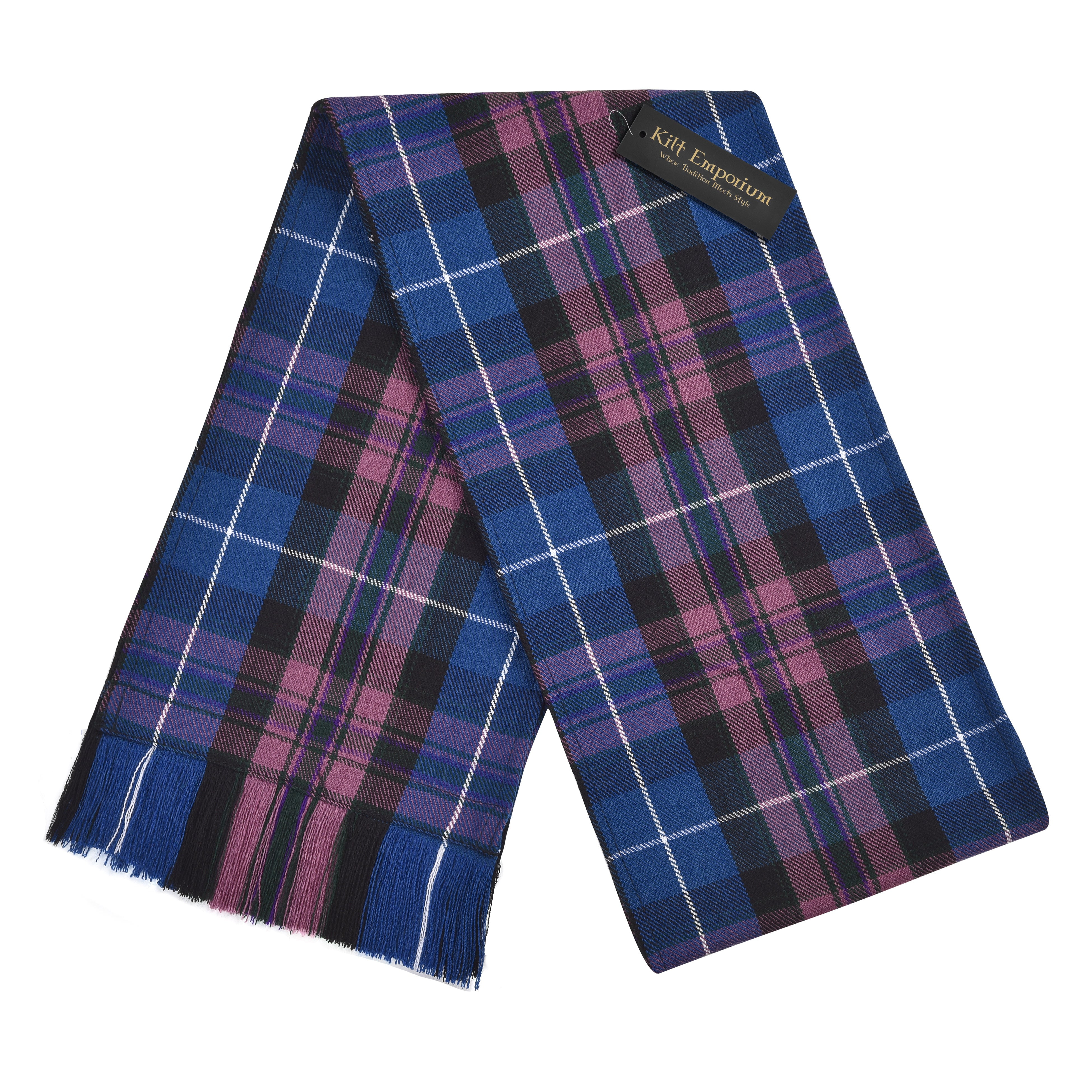 Kilt Emporium Women's Tartan Sash Scottish Highland Clan Full Size L90 ...