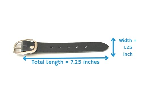 Kilt Extender Buckle Straps for Tight Fitting Kilts (1 1/4 inch, 2 pc ...