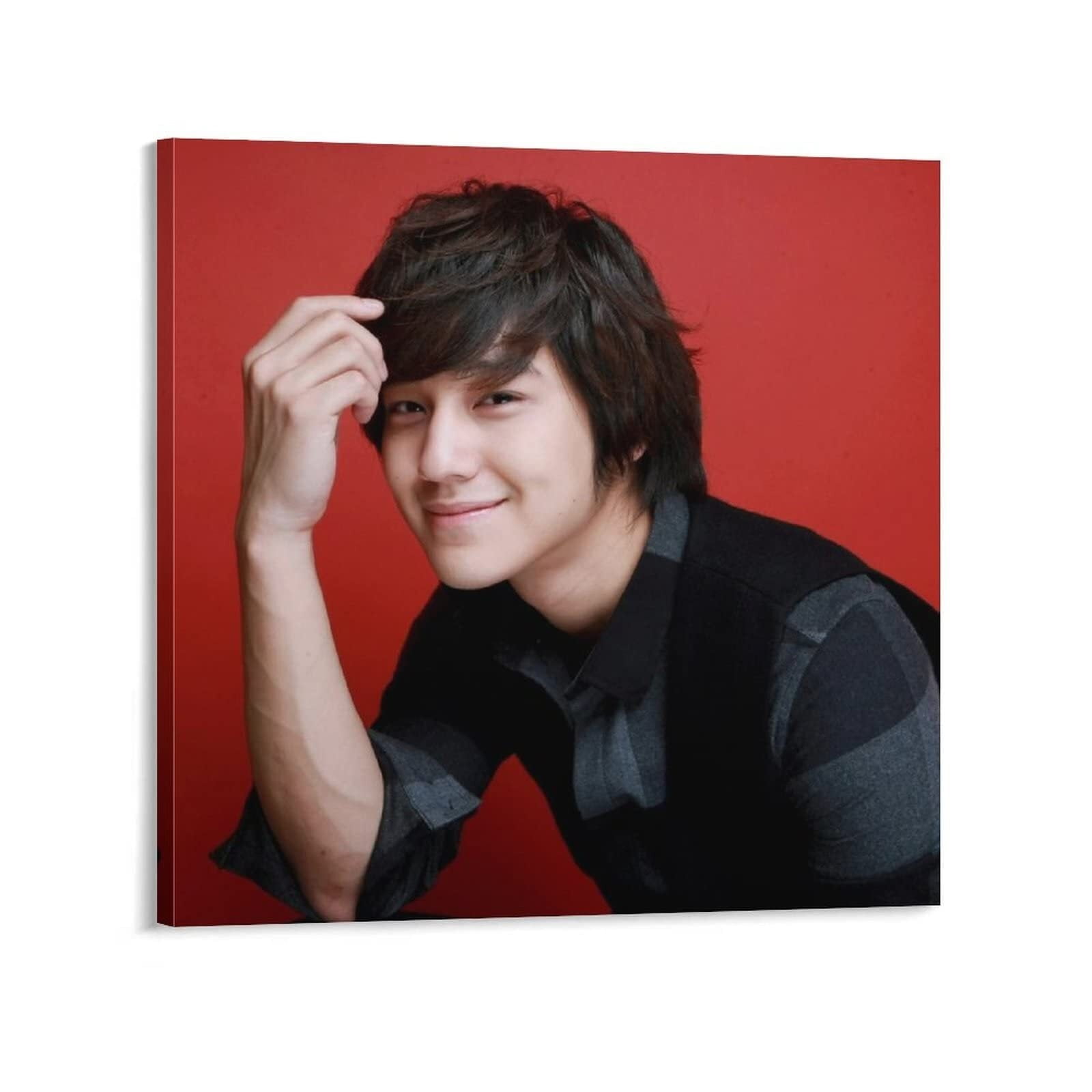 Kim Beom, The Most Handsome Actor in South Korea Posters for Room Aesthetic Canvas Wall Art ...