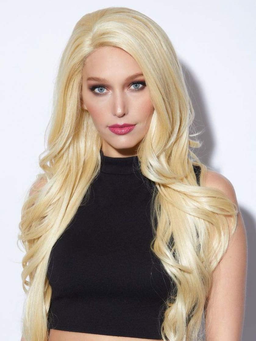 Kim Blush Wig Color Cali Blonde - Sepia Wigs 26" Long Wavy Lace Front ...