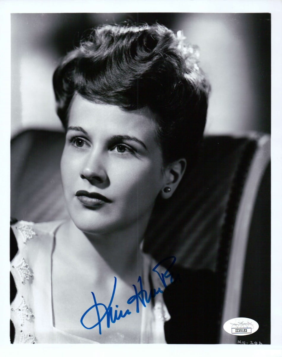 Kim Hunter Signed Autographed 8X10 Photo Streetcar Named Desire JSA ...