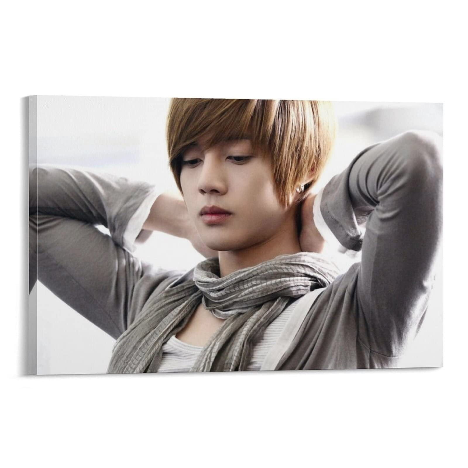 Kim Hyun Joong, A Famous Korean Actor Poster Decorative Painting Canvas ...